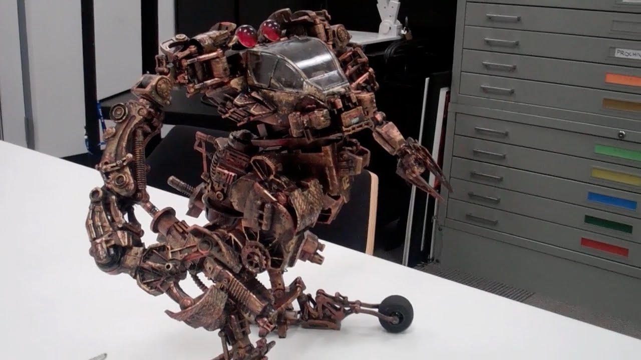 "Suicide Run" Blood Fuel Mech Painting and Texturing - YouTube