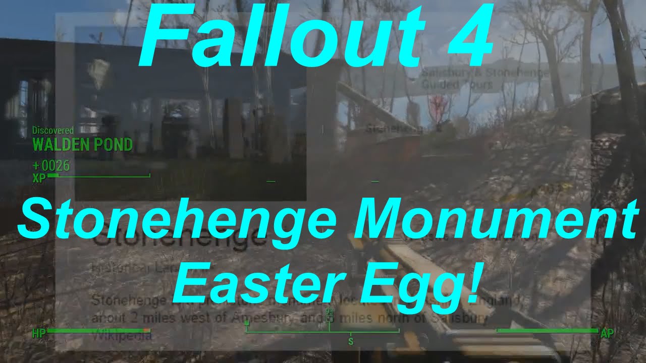 Fallout 4 Stonehenge Easter Egg! Most Famous Monument Easter Egg ...