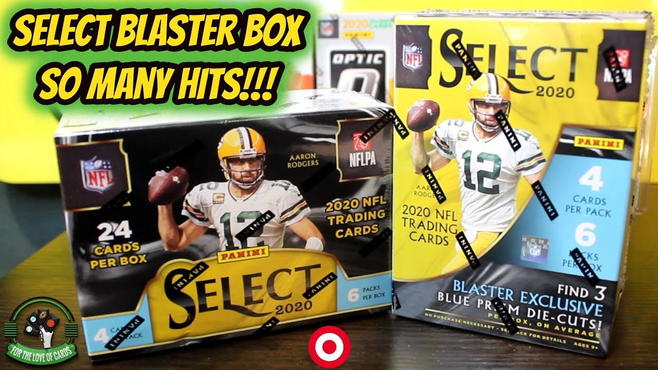 Target Blaster Worth It? Select Football Blaster Box! Panini Select ...