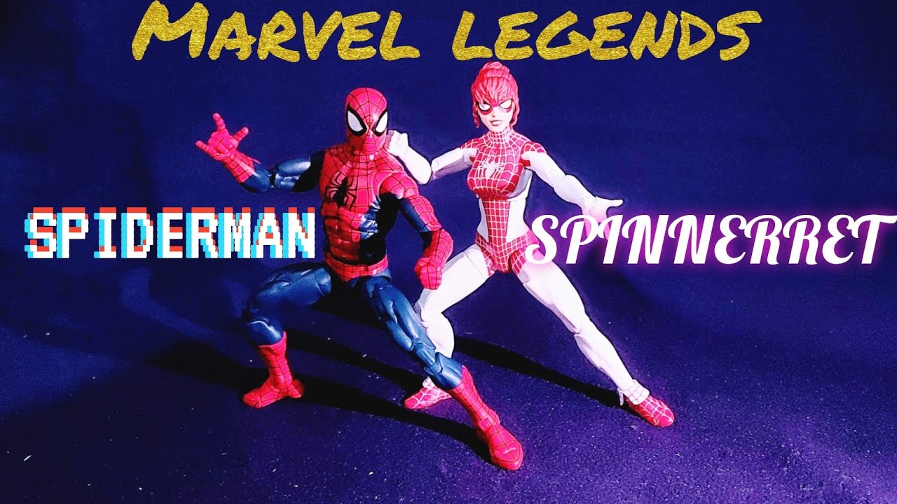 UNBOXING MARVEL LEGENDS SPIDERMAN y SPINNERRET - YouTube