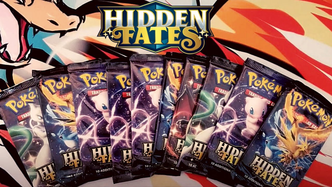 HIDDEN FATES POKEMON BOOSTER PACK OPENING! - YouTube