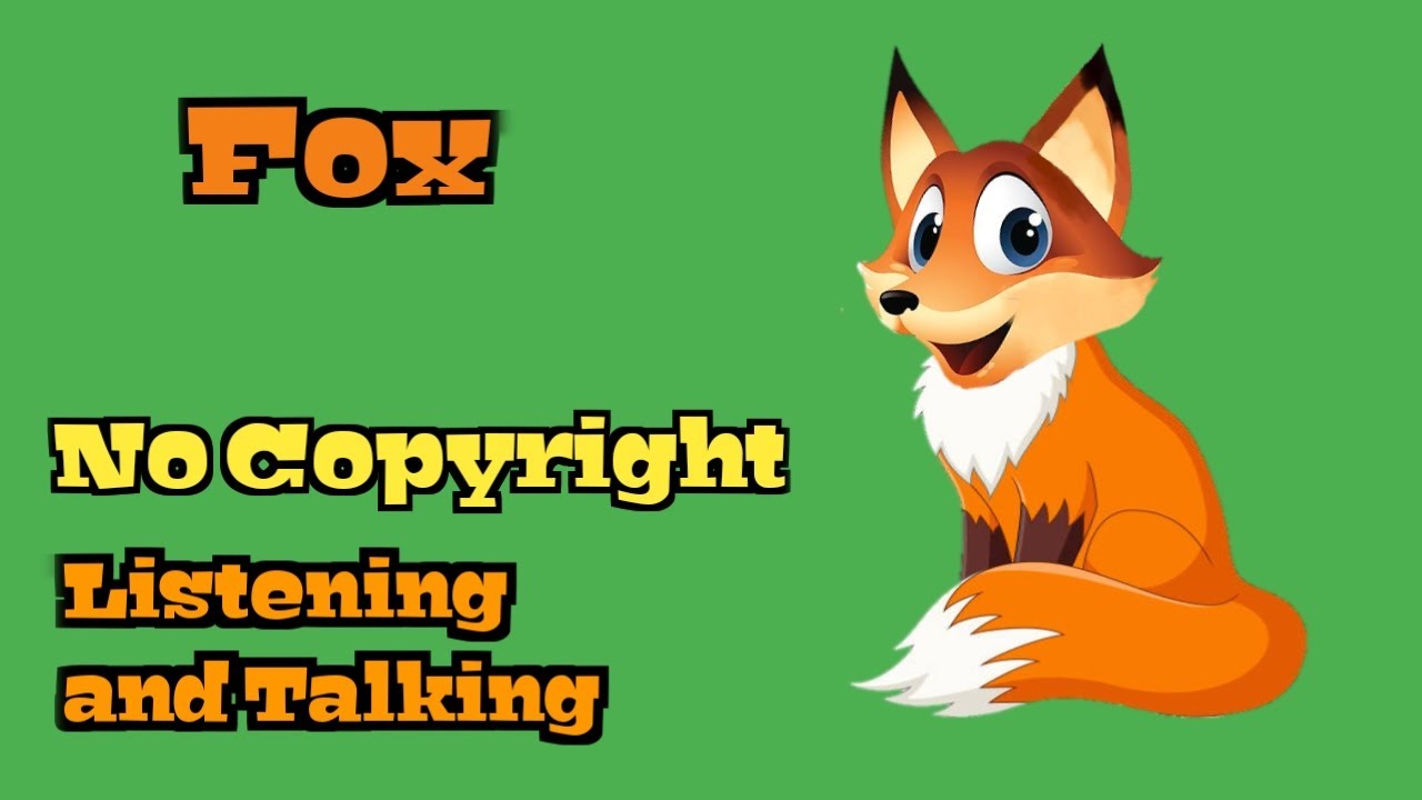 Fox Listening and Talking video || Green Screen || Green Screen Effects ...
