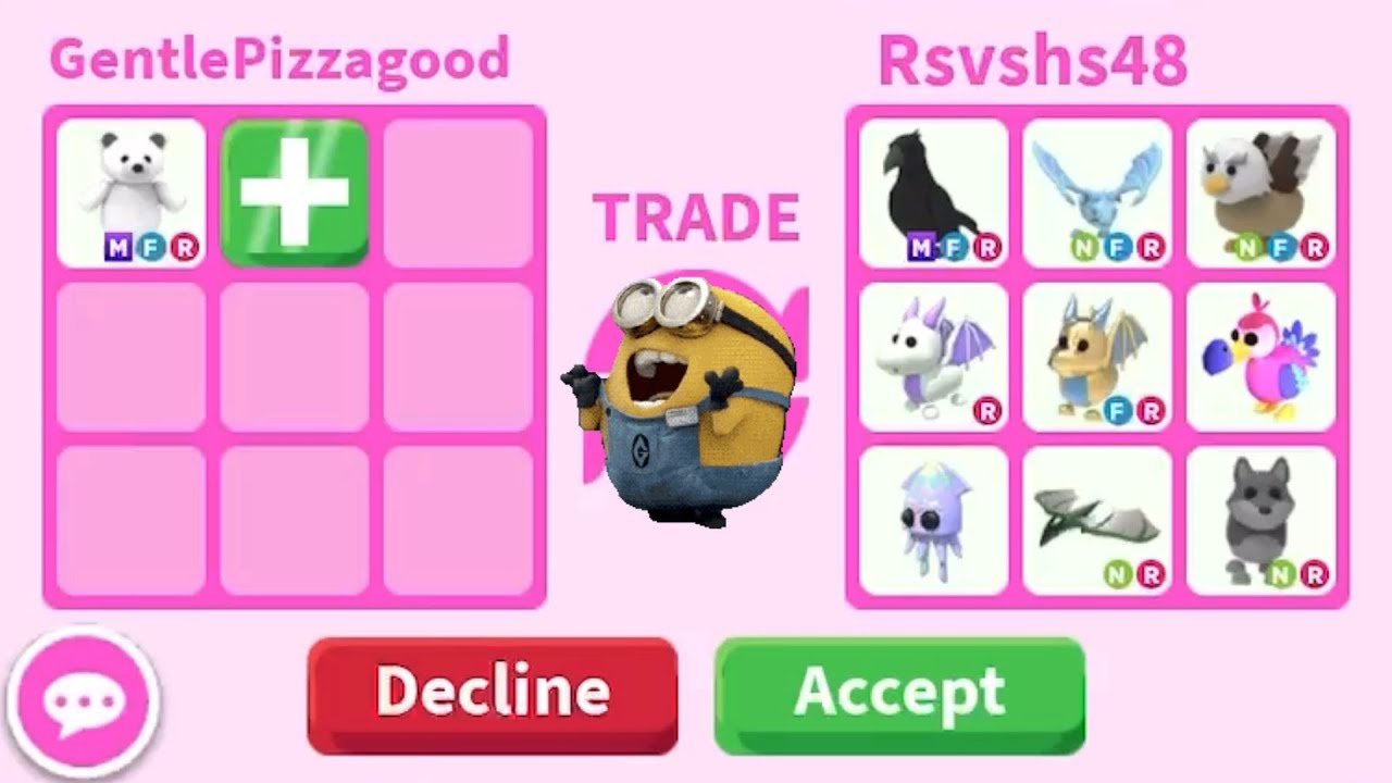 OMG this offer is amazing in Roblox adopt me! - YouTube