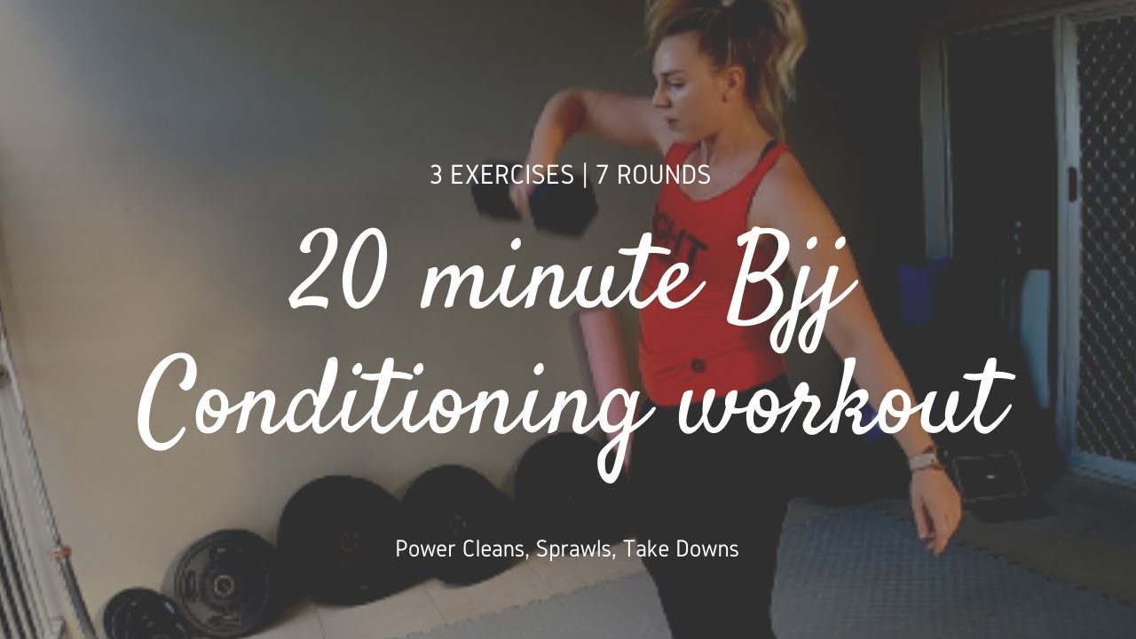 20 Minute Jiu Jitsu Home Conditioning Workout - YouTube