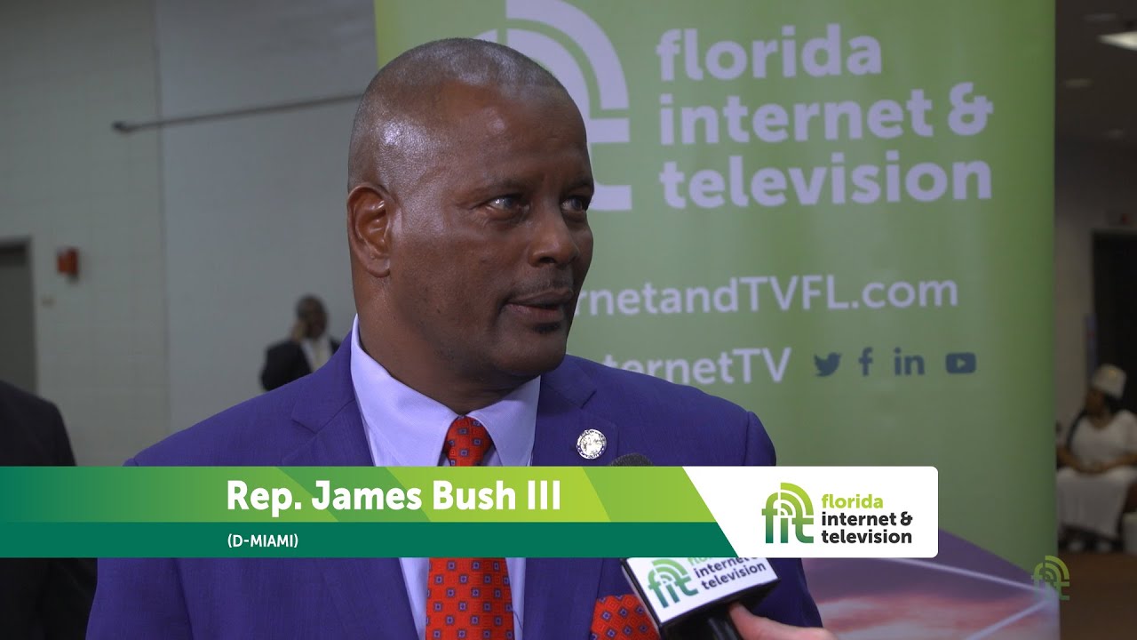 Rep. James Bush at the Florida Caucus of Black State Legislators Annual ...
