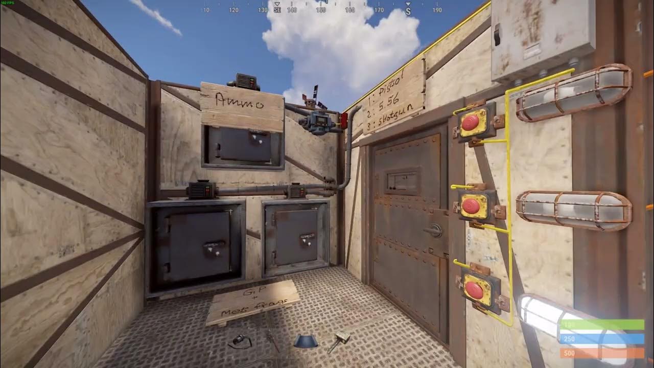 RUST - Blueprint swapping for auto-crafters (Proof of concept) - YouTube