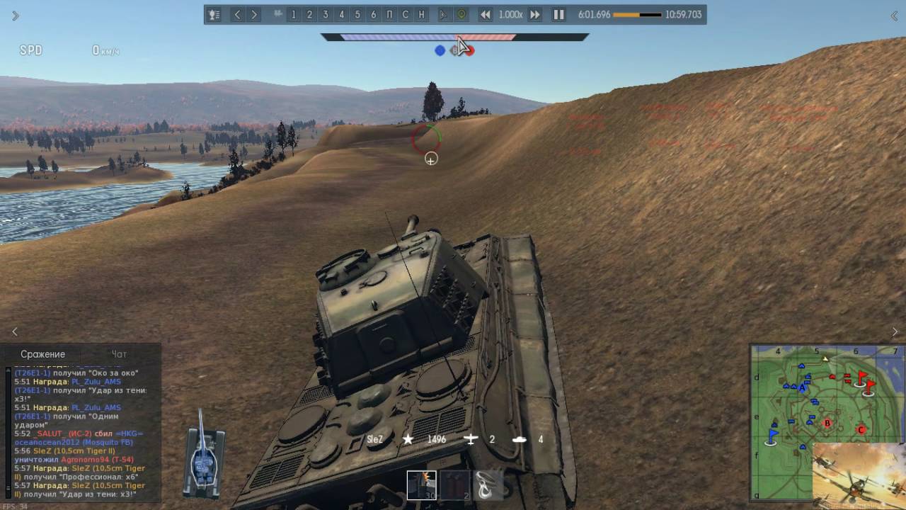 Обзор танка Pzkw Tiger II 10.5 cm в War Thunder - YouTube