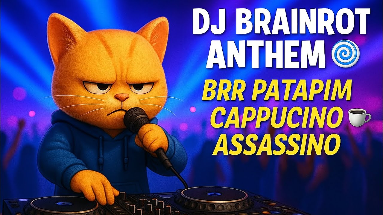 🔥 DJ Brainrot Anthem 🌀 Brr Patapim Cappucino Assassino - YouTube