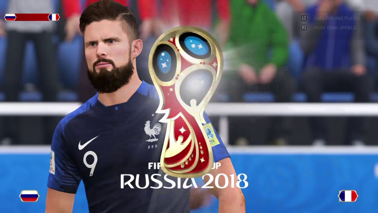 FIFA 18 - FIFA World Cup 2018 - Quarter Final: Russia - France (PS4 ...