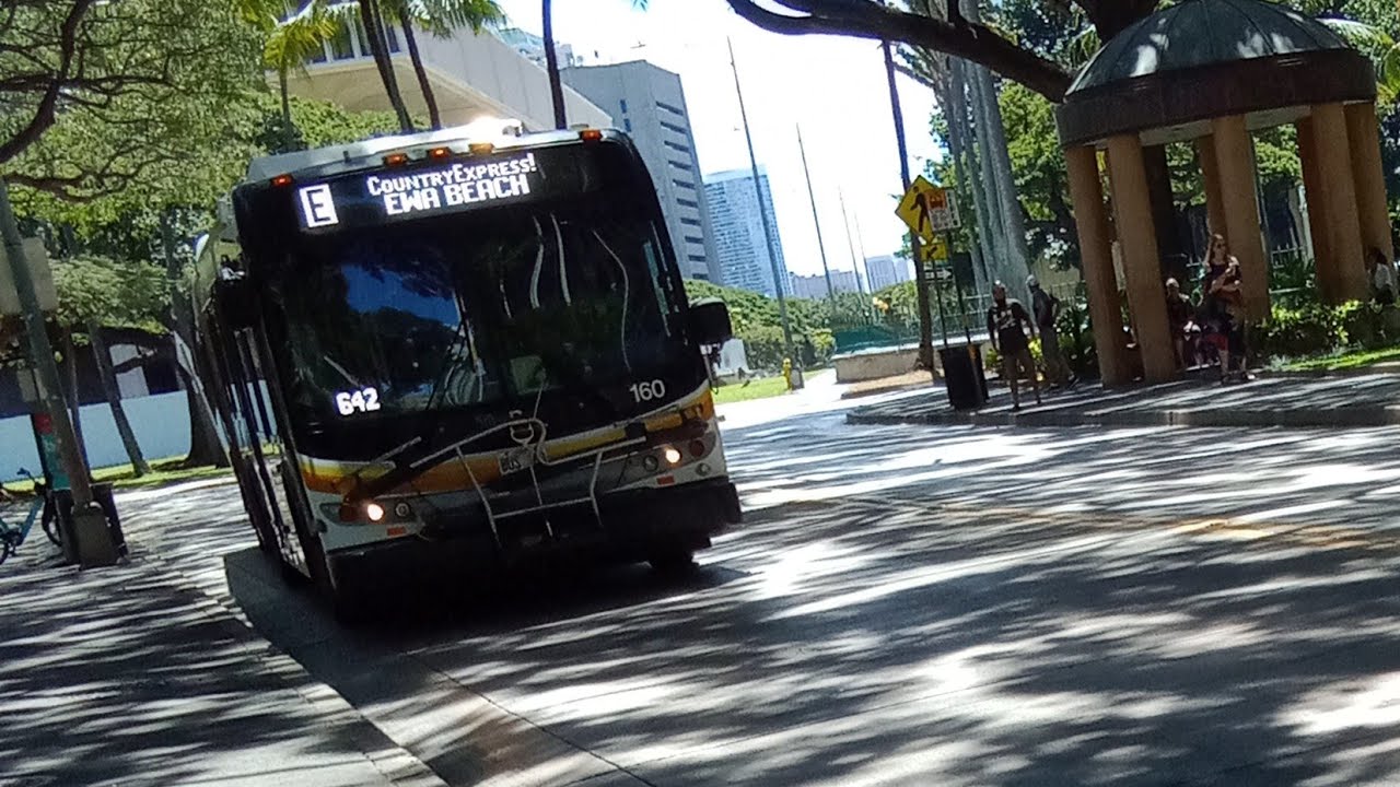 [Part 2] TheBus Honolulu (HI) Route E Ewa Beach Bus 160 (2009 New Flyer ...