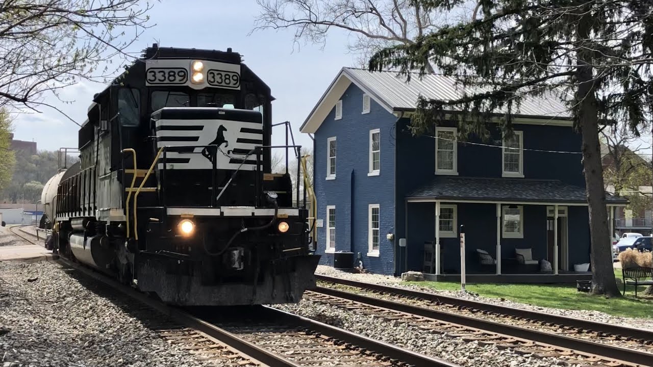 House Right By Norfolk Southern Main Line Has Sign Warning Visitors Of ...