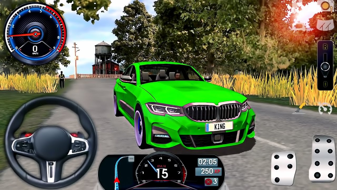 Driving School Sim #21: NEW Car BMW M3 and Kia Stinger - Offroad City ...