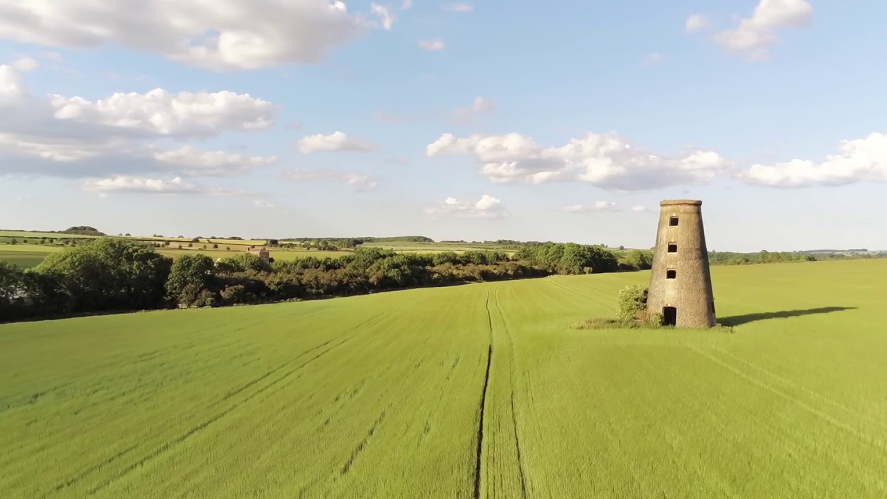 South Luffenham abandoned windmill - YouTube