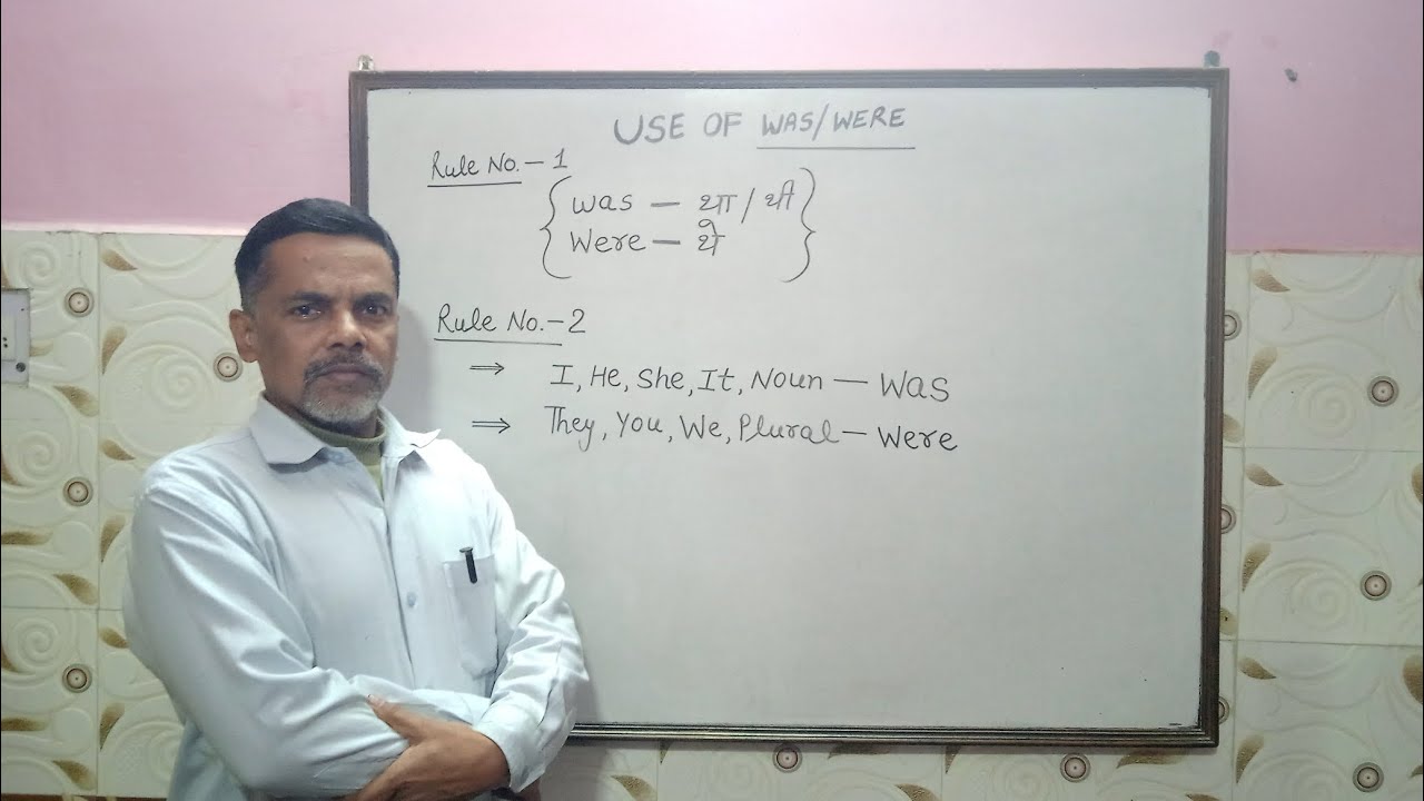 How to use of was and were in English sentences with sound and meaning ...