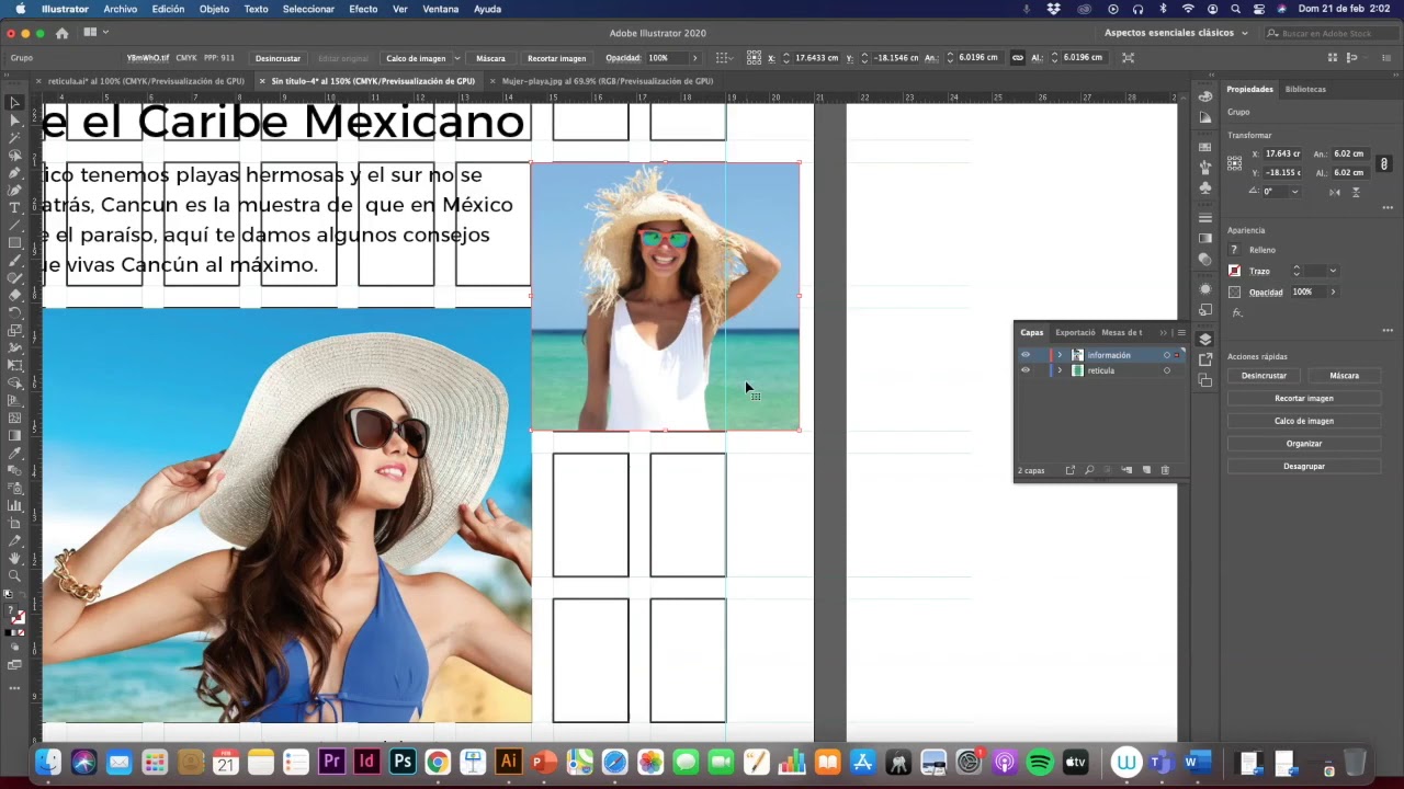 Retícula modular en Adobe Illustrator. - YouTube