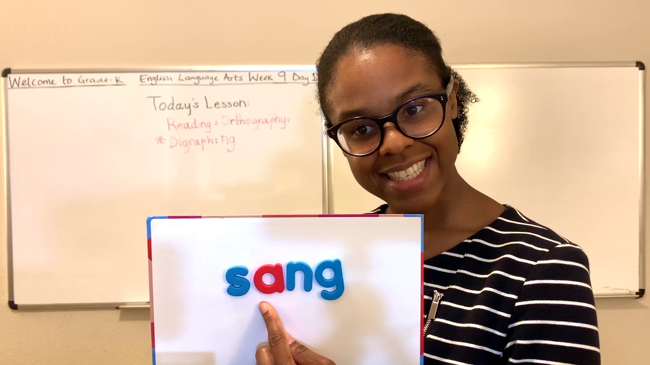 🎯 Grade-K English Week 9 Day 1 | NG Digraph Practice 🔠 - YouTube