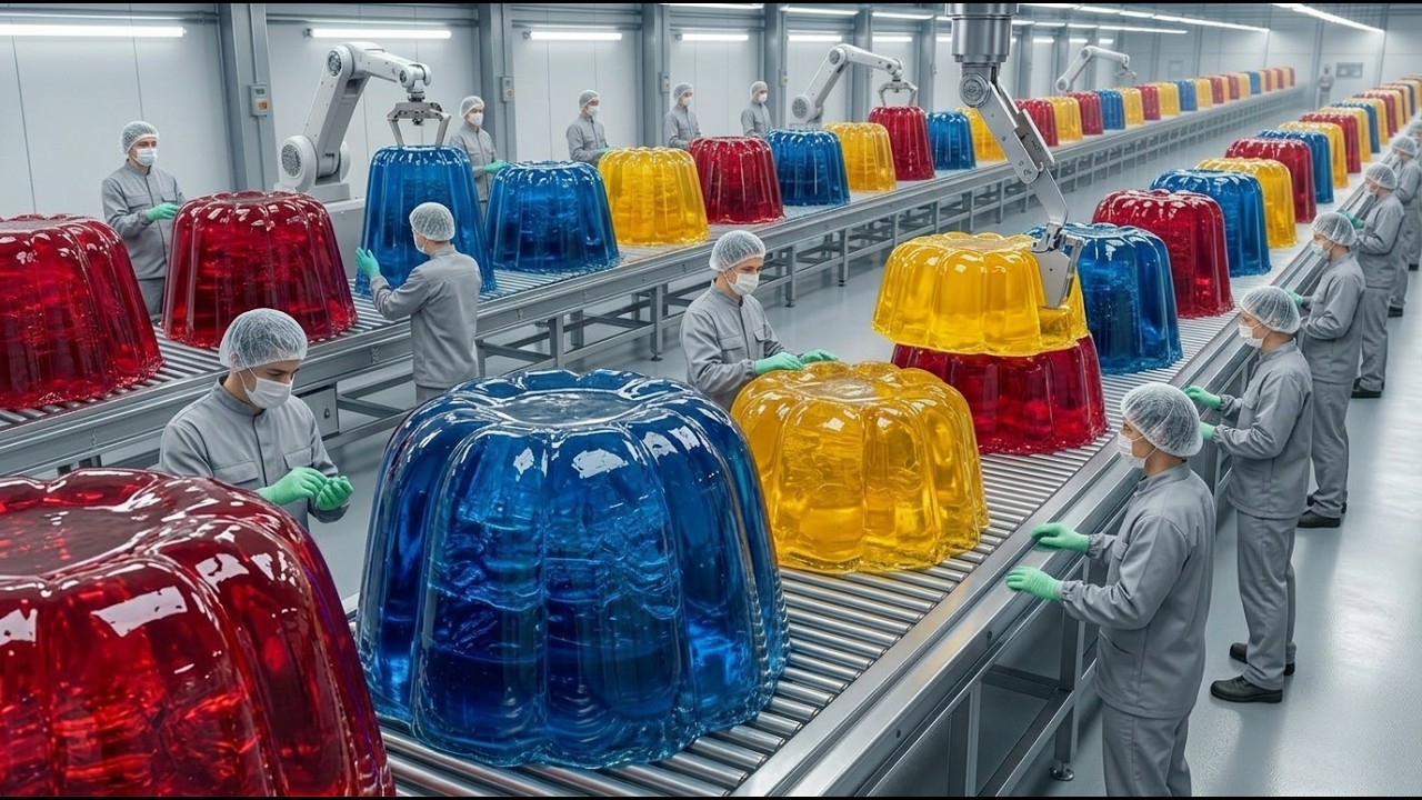 Inside a Jelly Factory | How Fruit Jelly Is Really Made Step-by-Step ...