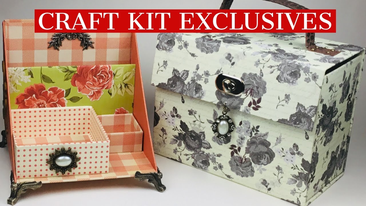EXCLUSIVE POSH CRAFT KITS - YouTube