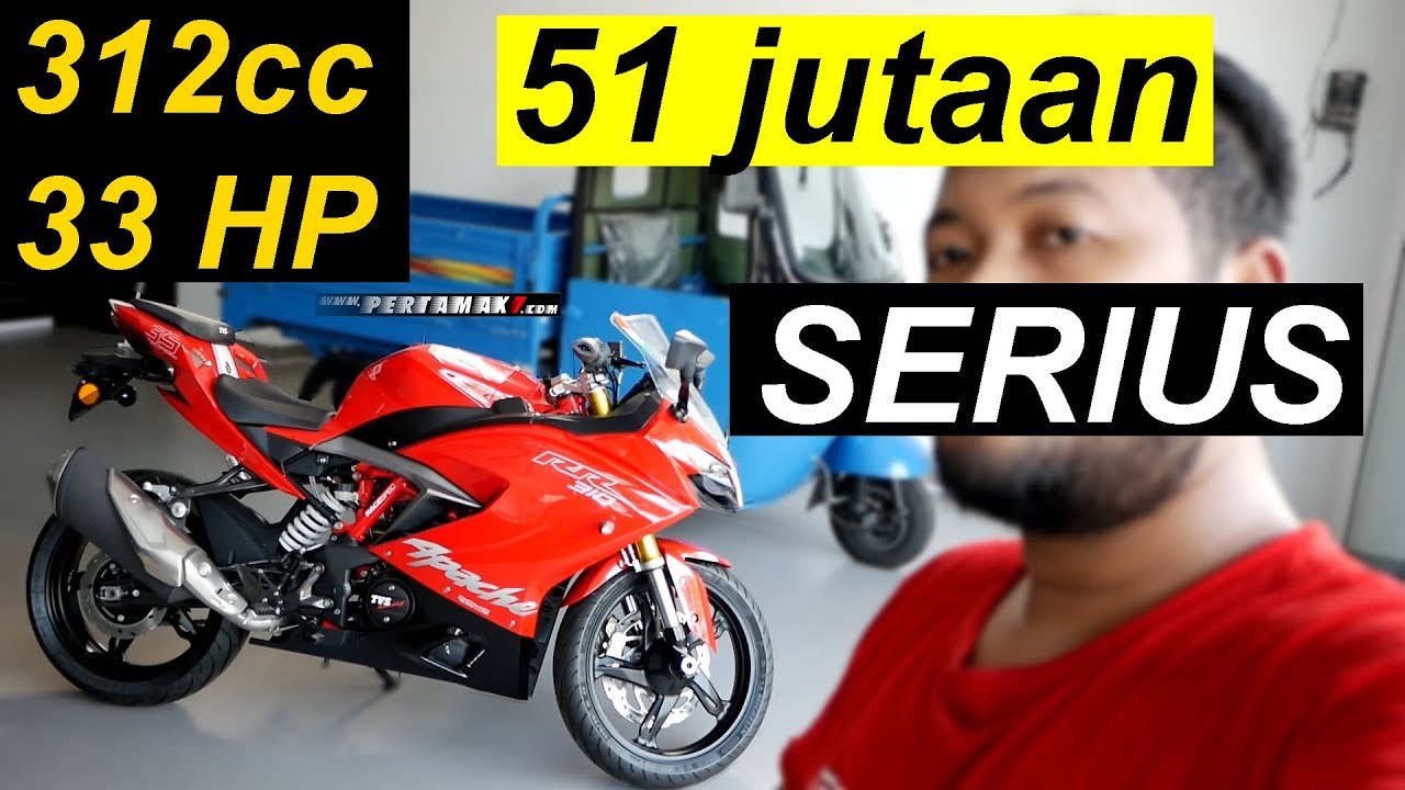 Motor 312cc Cuma 51 Jutaan 😎 | TVS APACHE 310 RR Preview Jogja #tvs #apache #tvsapacherr310 ...