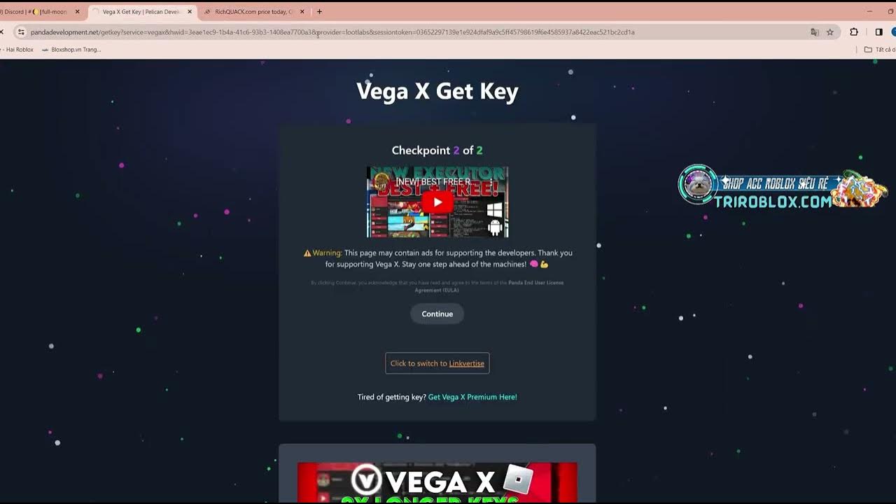 Cách get key VegaX hack blox fruits cho ai không biết - YouTube