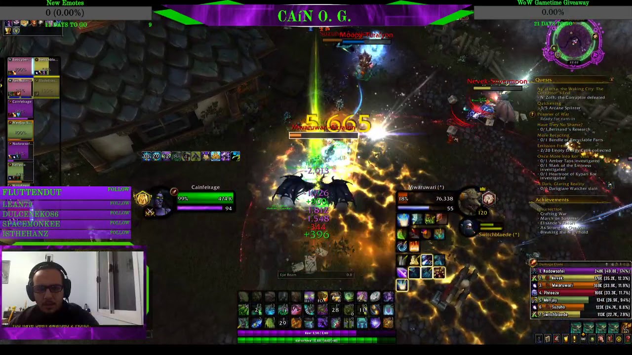PVE Leveling alts, mythic runs and Randoms BGS!! - YouTube