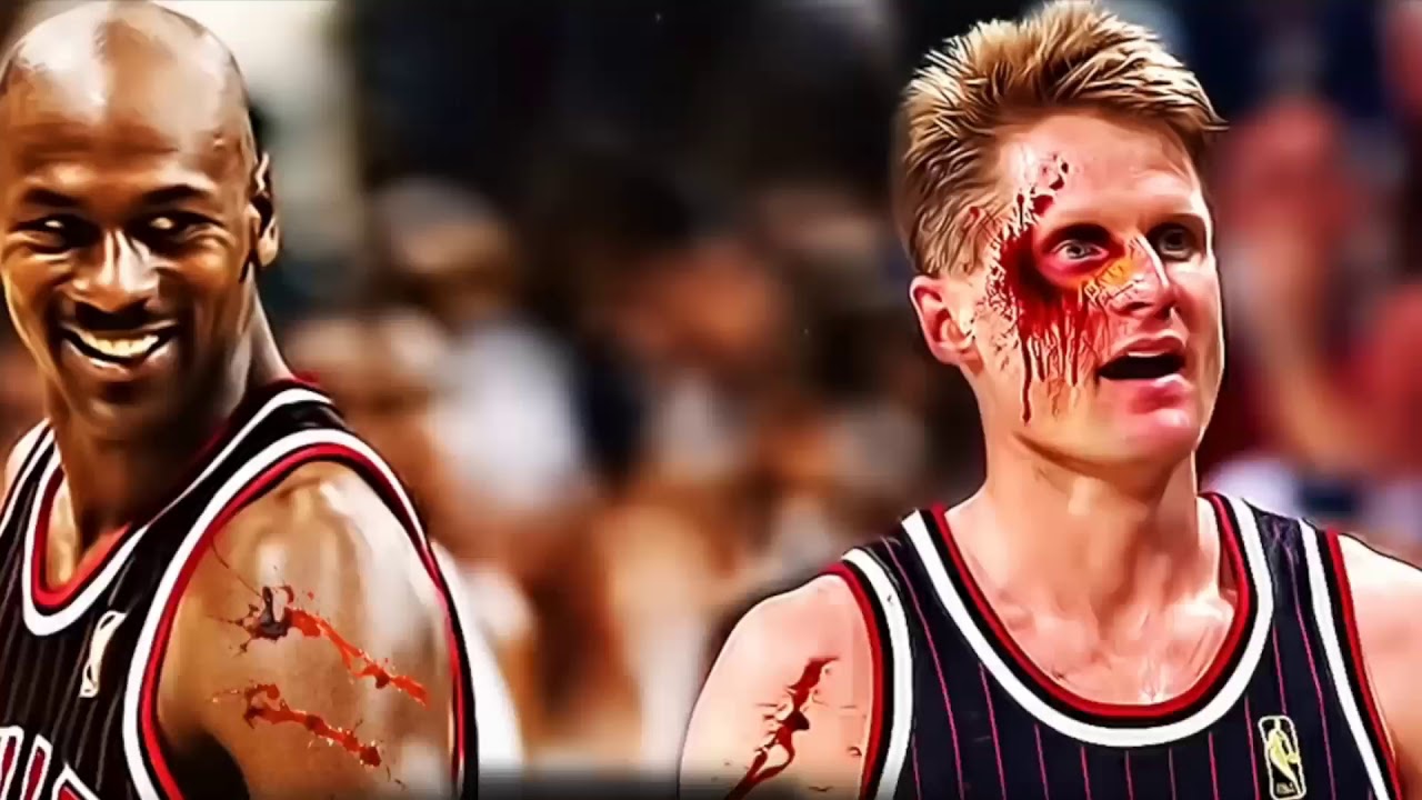 The time michael jordan FIGHT steve kerr. jordan PUNCHED kerr!!! - YouTube