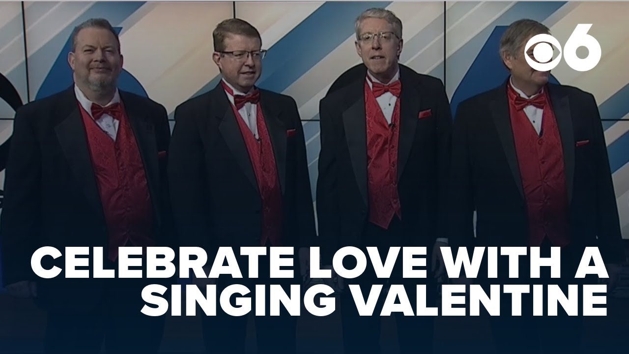 Send your love a singing Valentine courtesy of the Pitch Hitters ...