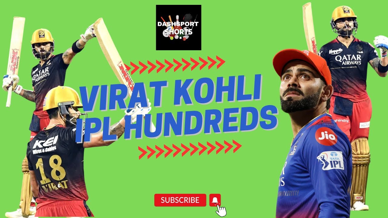 Virat Kohli😍 All Centuries List in IPL Cricket😘 - YouTube