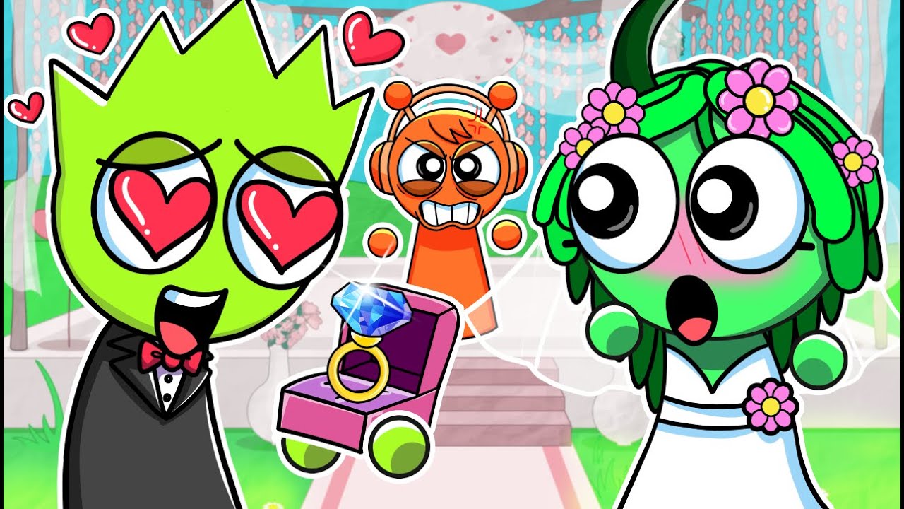 NEW SPRUNKI INCREDIBOX // GREEN vs VINERIA HAPPY FAMILY?! Love Story 2D ...