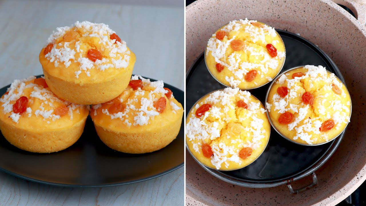 চুলায় পানির ভাপে নরম তুলতুলে তালের কেক রেসিপি। Taler Cake | Taler ...