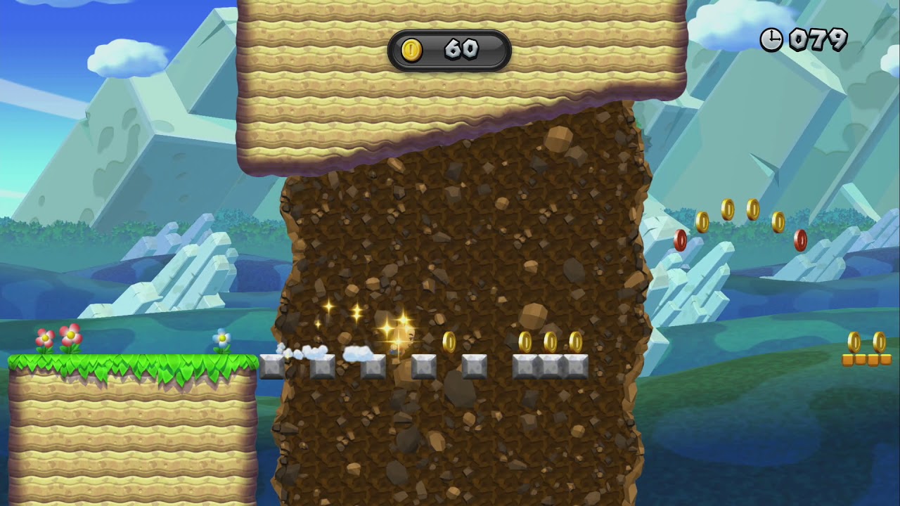 Triple-Jump for Coins ~Coin Collection Challenges -New Super Luigi U ...