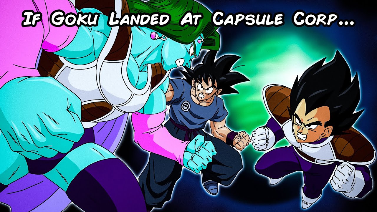 What If Goku Landed At Capsule Corp? Part 14 - YouTube