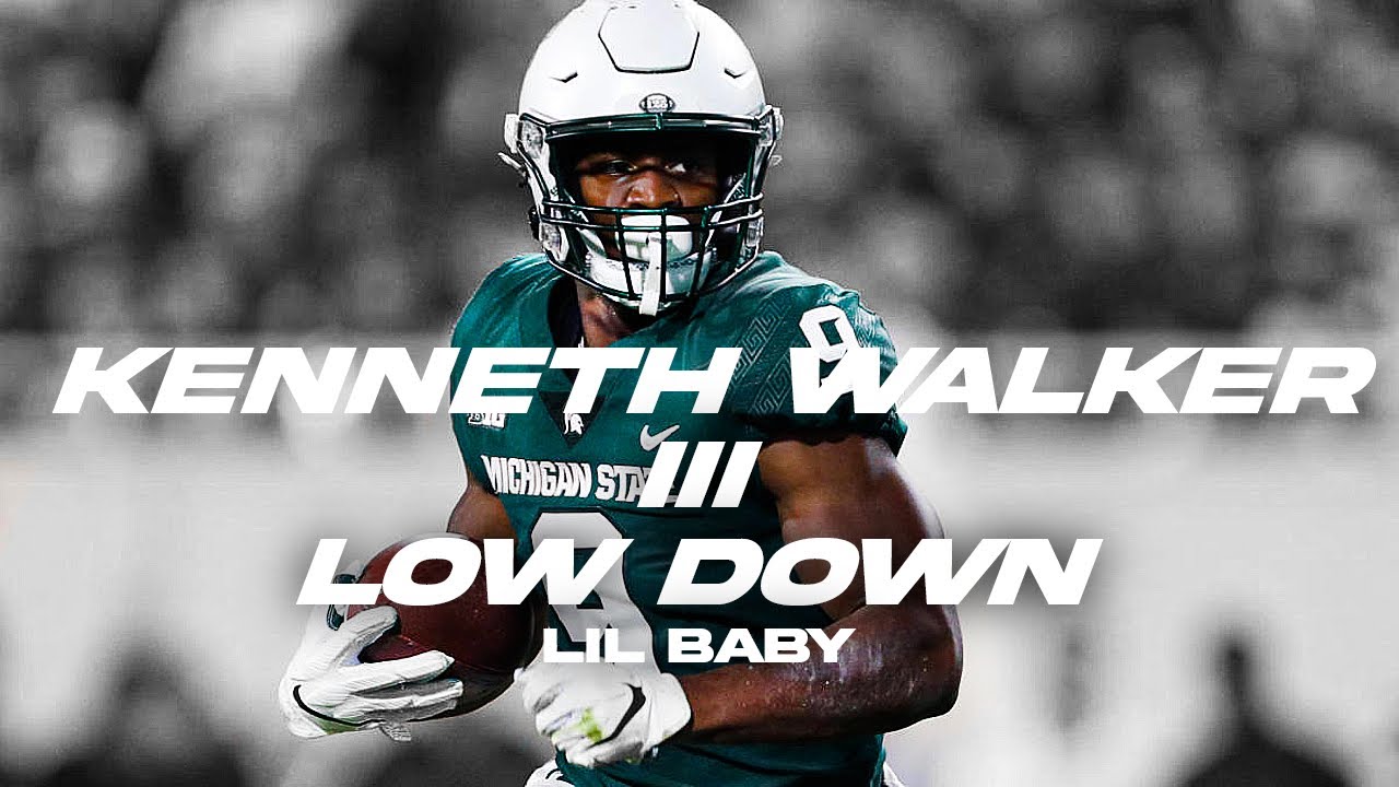 Kenneth Walker III "Low Down" MSU Highlights - YouTube