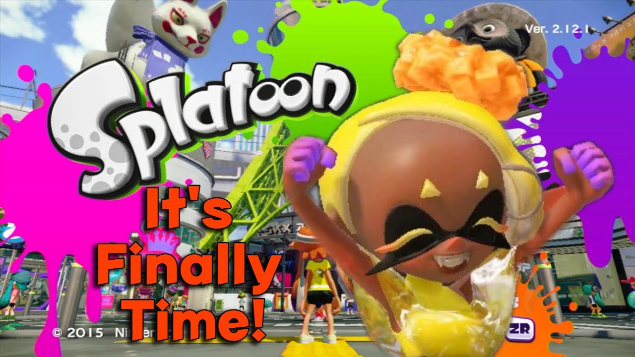 Playing Splatoon 1 For The First Time - YouTube