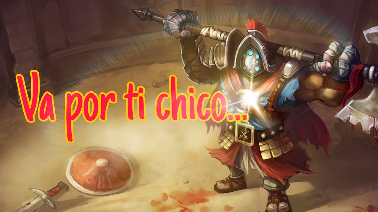 Jaximus | Skins Gladiadores | VA POR TI CHICO | League of legends - YouTube