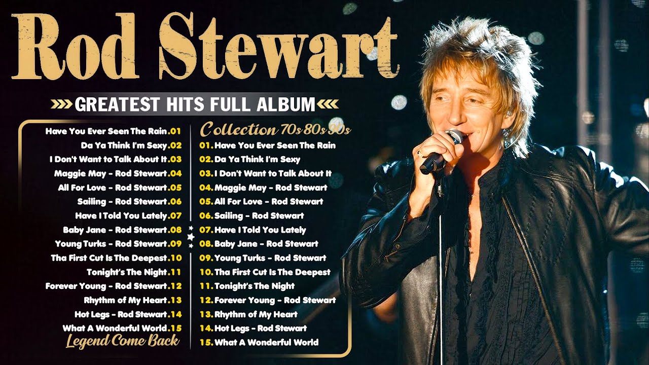 Rod Stewart's Soft Rock Classics – Iconic Tunes to Stir Your Soul ...