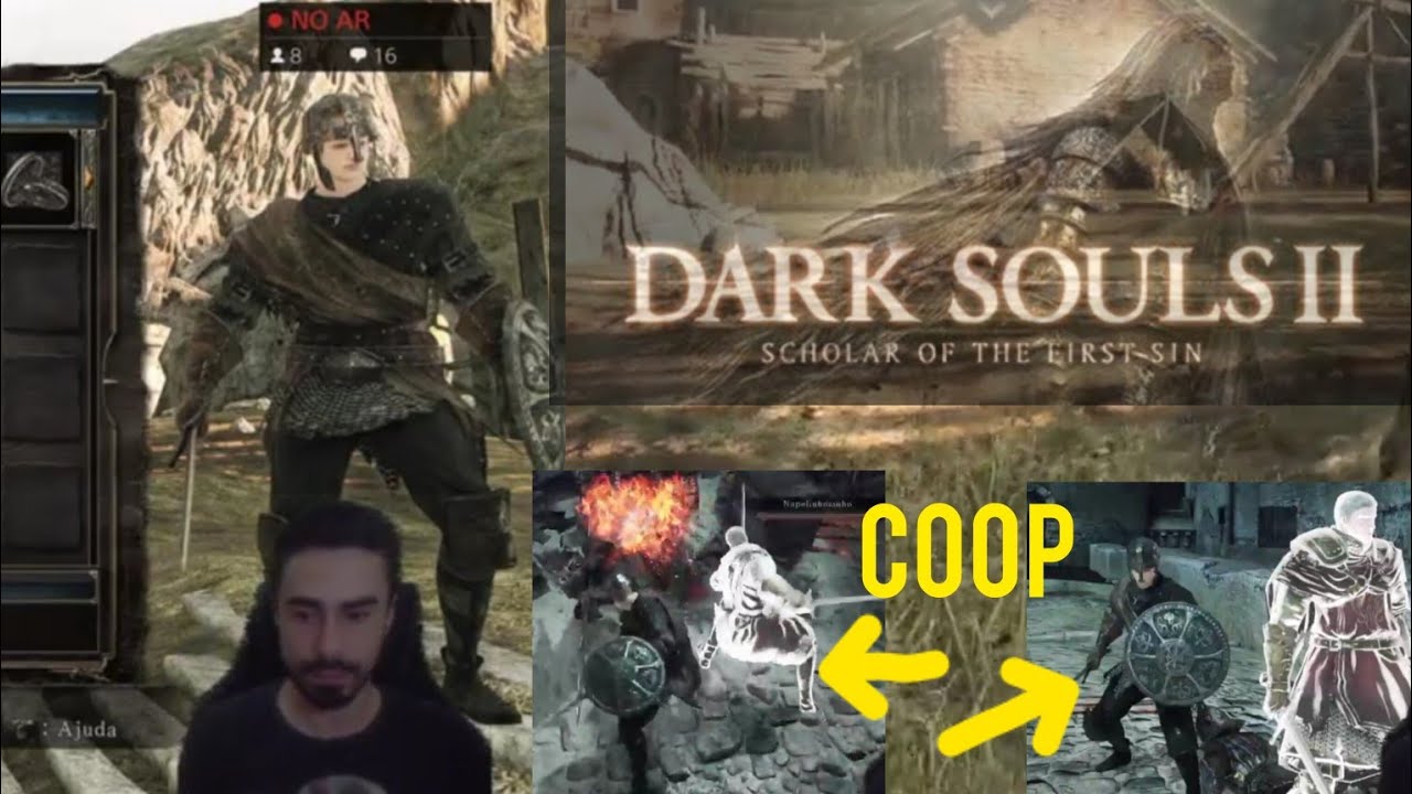 DARK SOULS 2! gameplay Ao vivo Live jogo game stream streamer gamer ...