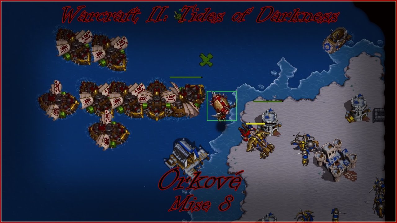 Warcraft 2: Remastered - Mise 8 Orkové - The Runestone at Caer Darrow ...