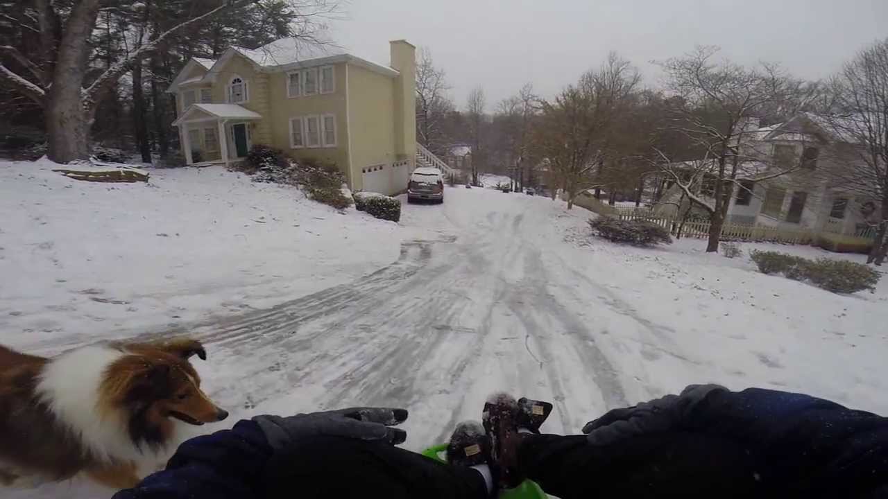 Snow Day in Atlanta - January 28th, 2014 - YouTube