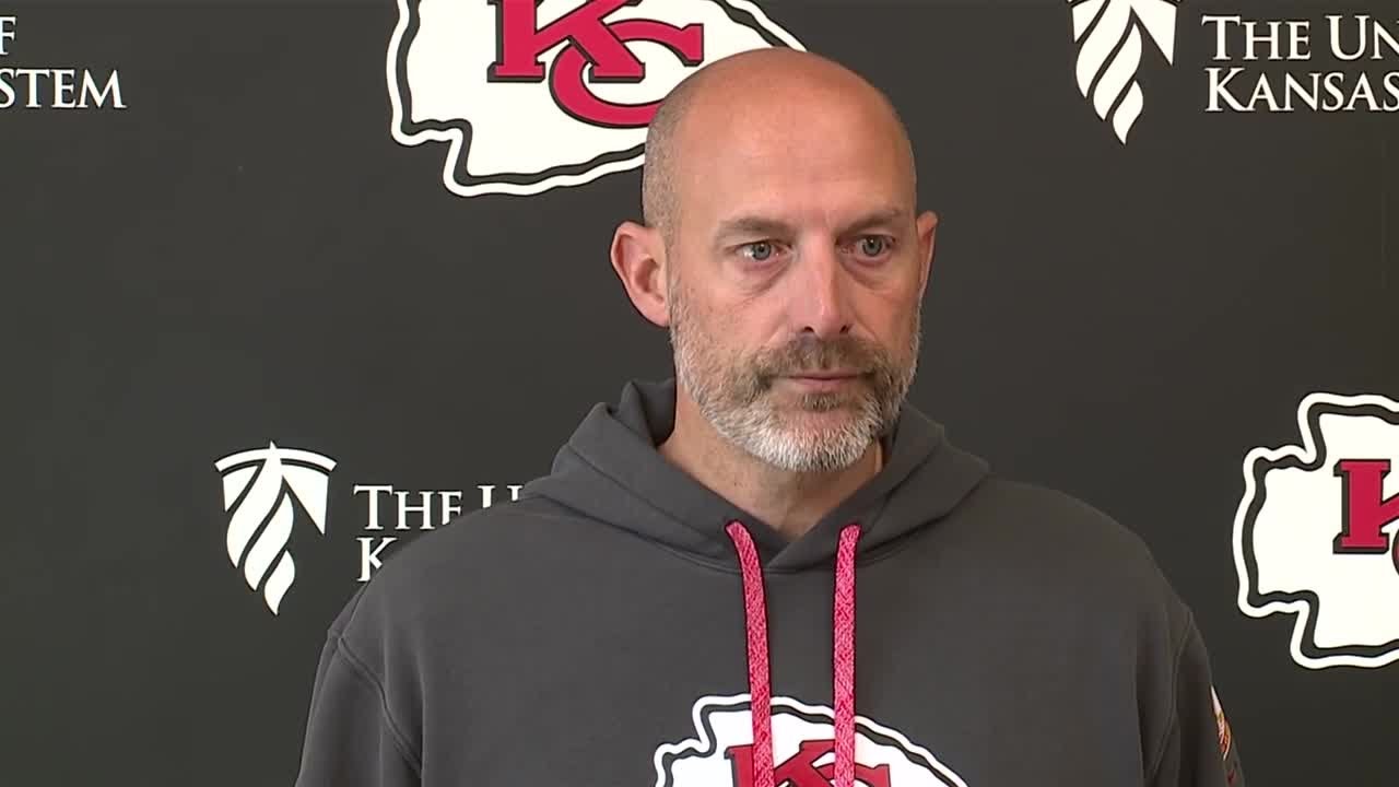 Chiefs OC Matt Nagy talks about team running the ball more - YouTube