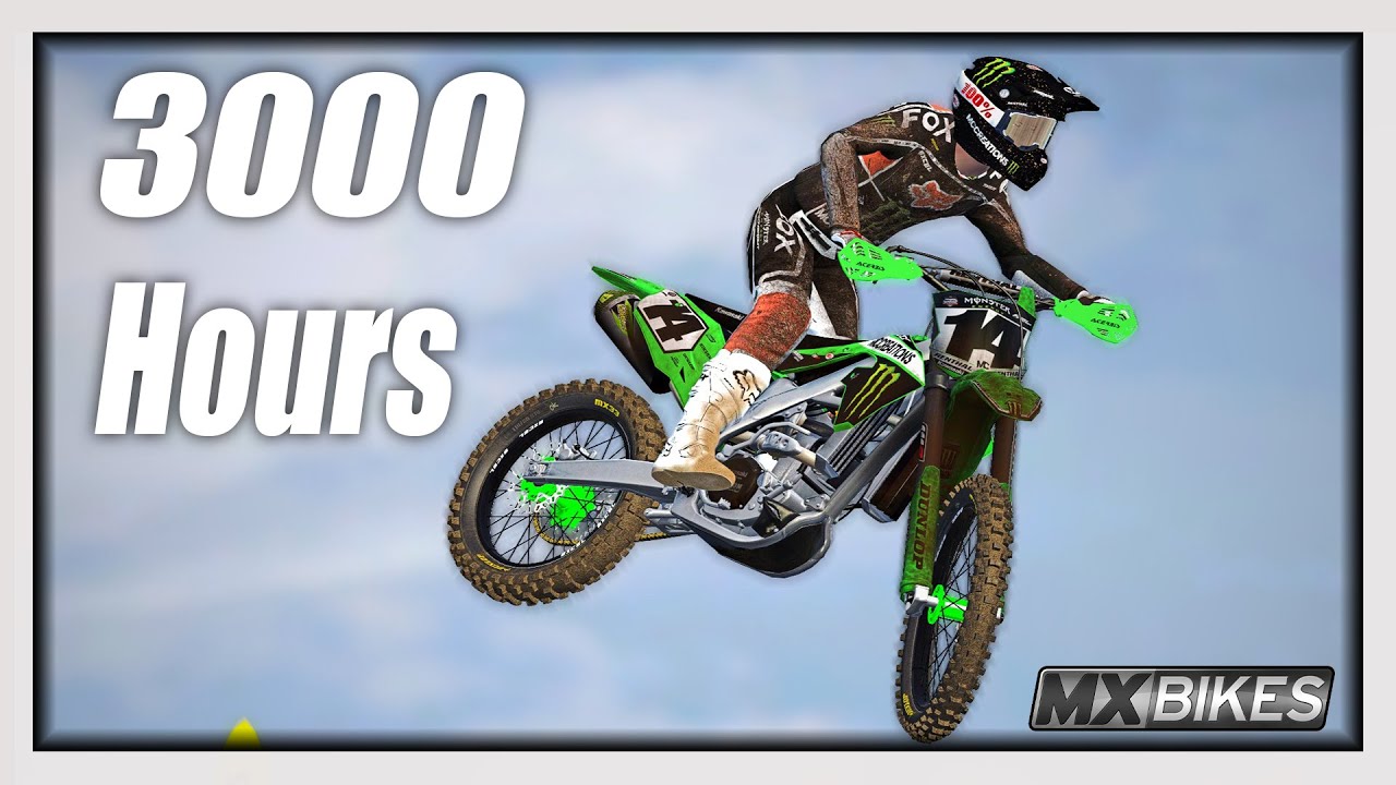 THIS IS WHAT 3000 HOURS LOOKS LIKE IN MX BIKES!! - YouTube