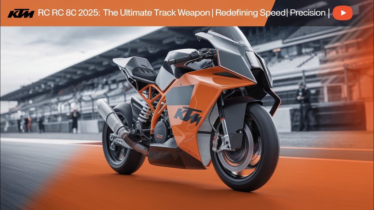 KTM RC 8C 2025: The Ultimate Track Weapon | Redefining Speed ...