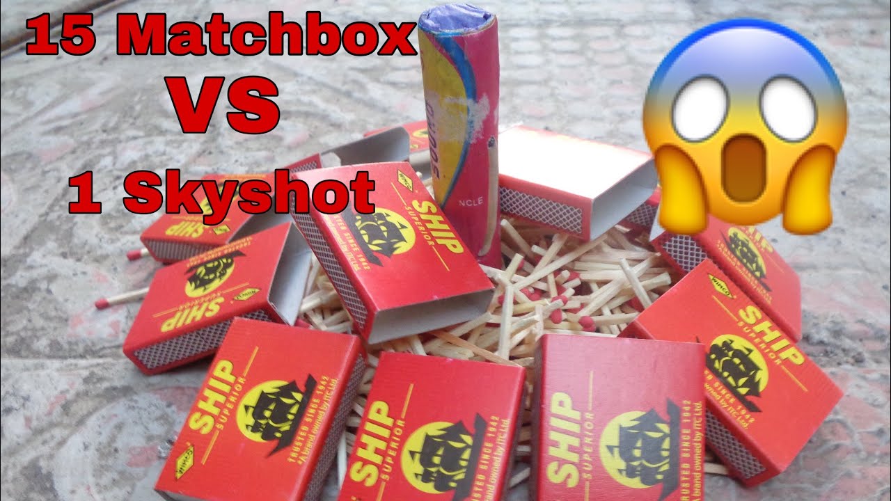 15 Matchbox VS 1 Skyshot l Experiment With Us - YouTube