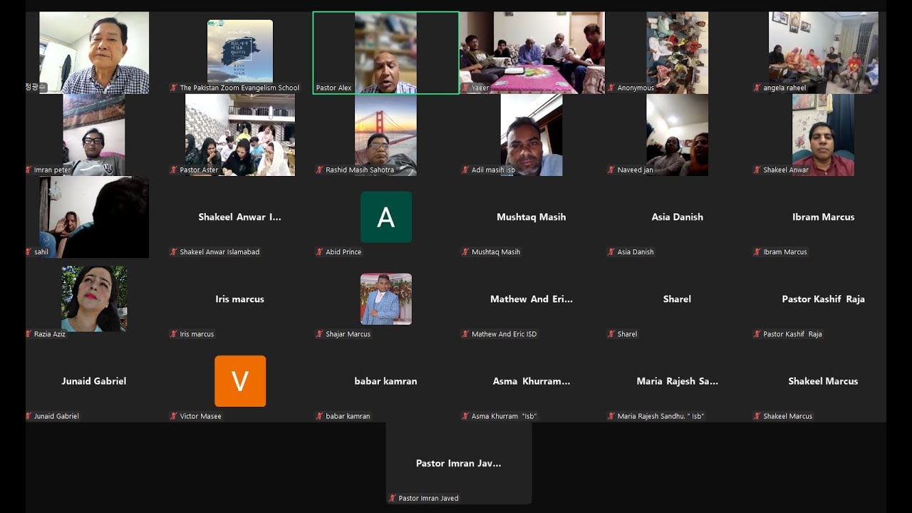 Aug 21th 2024 The Pakistan Zoom Evangelism School - YouTube