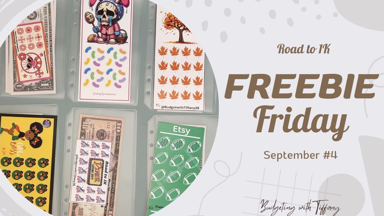 Road to 1K | Spicy Freebie Friday | September 2024 - Week 4 | Cash ...