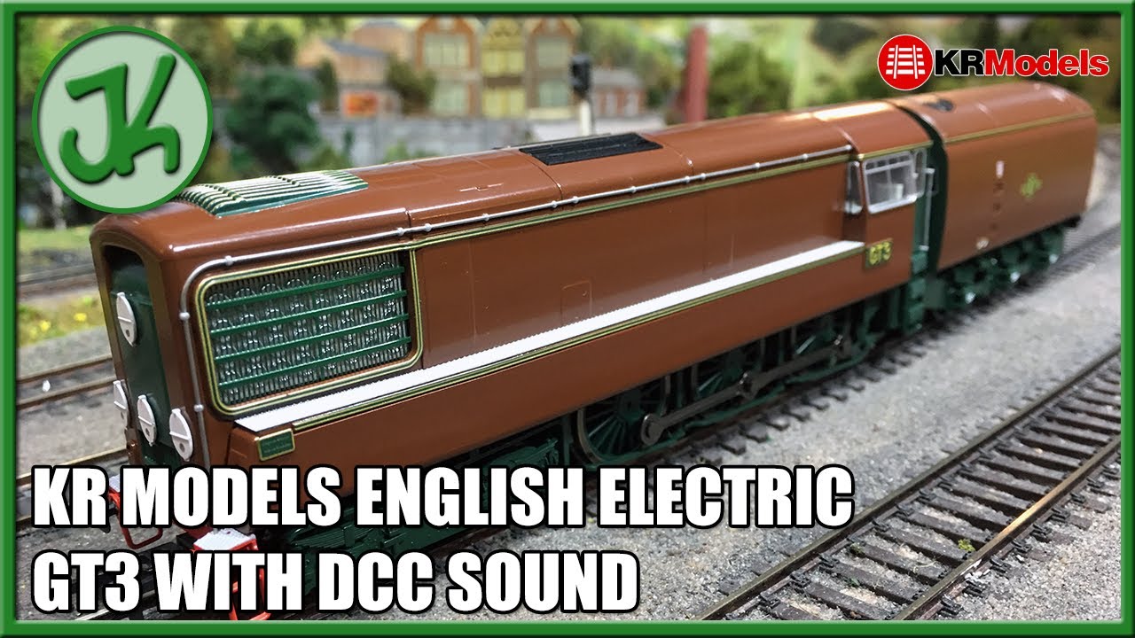 KR Models English Electric GT3 with DCC Sound - Unboxing and Review ...