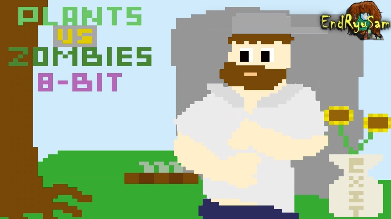 Восьми битные Растения Против Зомби Plants vs. Zombies 8-bit - YouTube