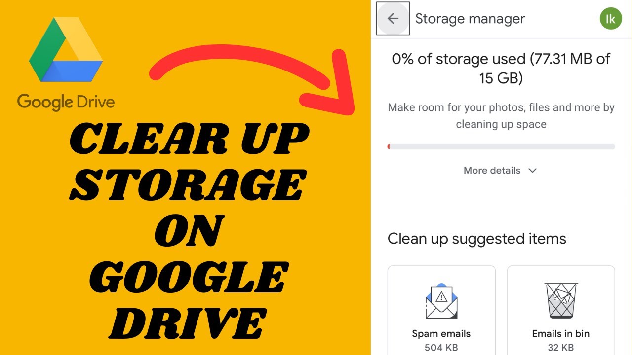 Clean Up Storage On Google Drive | Simple tutorial - YouTube