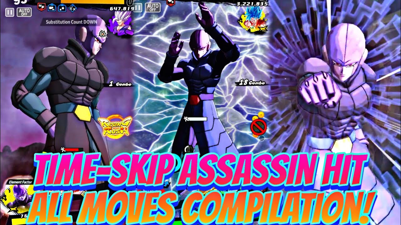 Time-Skip Assassin Hit All Moves Compilation! 🔥 IN DRAGON BALL LEGENDS - YouTube