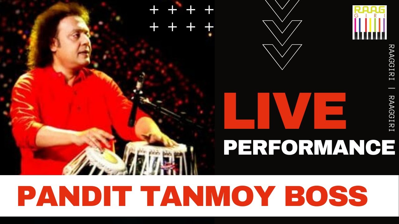 Pandit Tanmoy Bose Tabla Player Excellent Solo Performance Live 🎭 ...